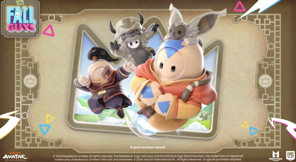 Avatar: The Last Airbender Collab Coming to Fall Guys! - Gamer Social Club