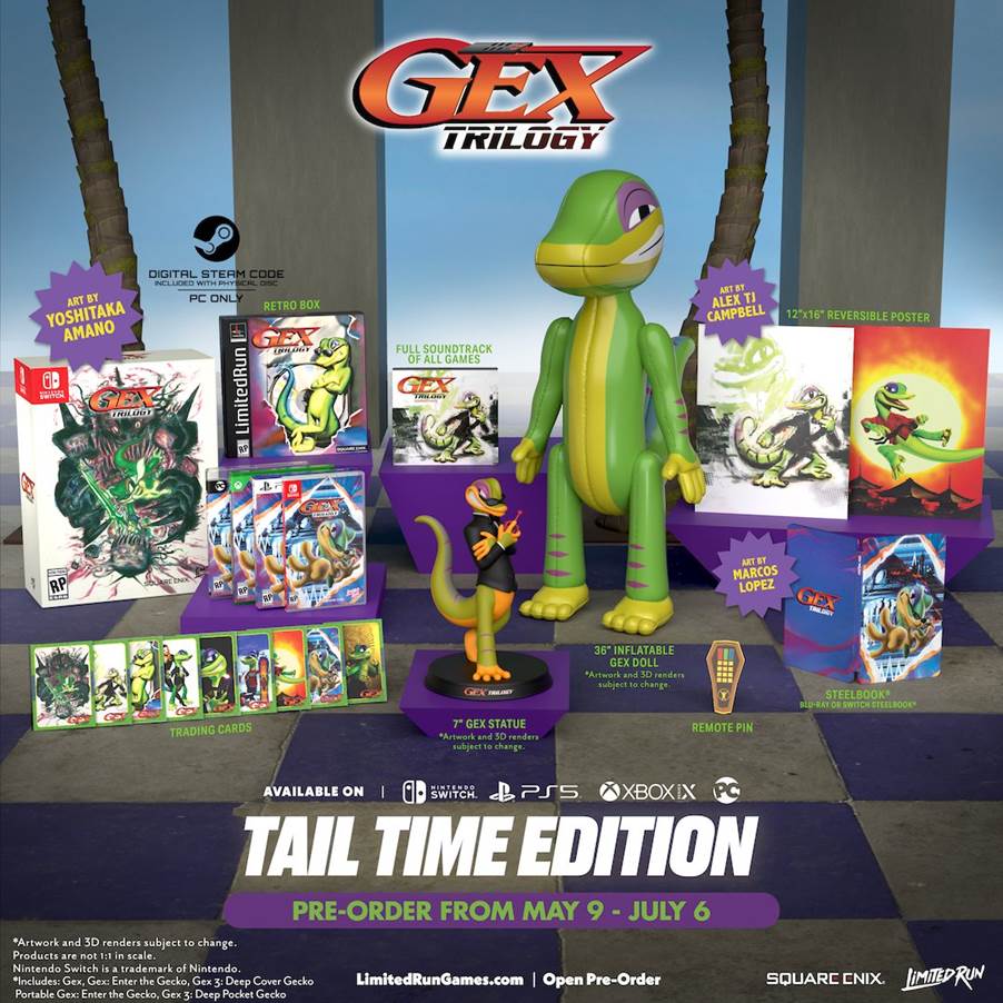 Gex Trilogy Remaster Digital and Physical Release Dates Confirmed ...