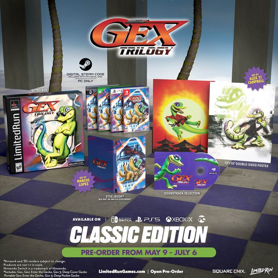 Gex Trilogy Remaster Digital and Physical Release Dates Confirmed ...