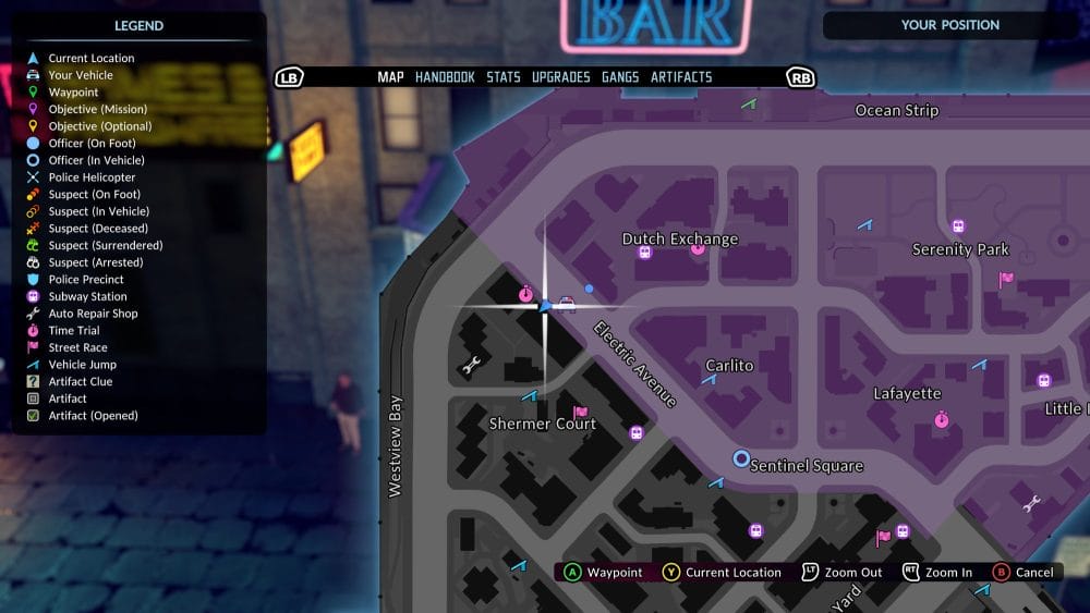 The Precinct - All Plaque Locations - Gamer Social Club