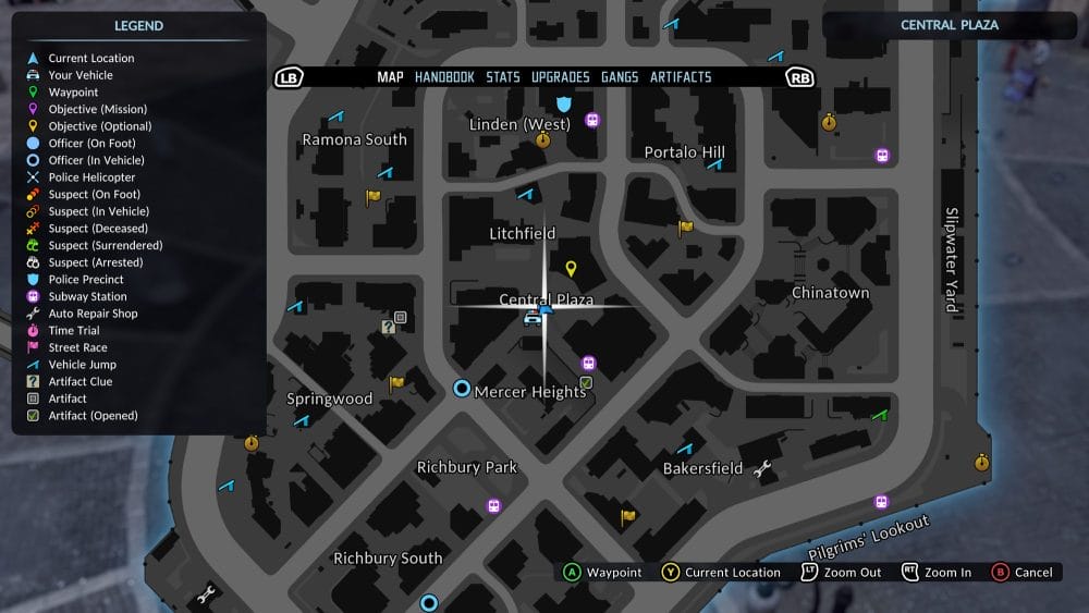 The Precinct - All Plaque Locations - Gamer Social Club