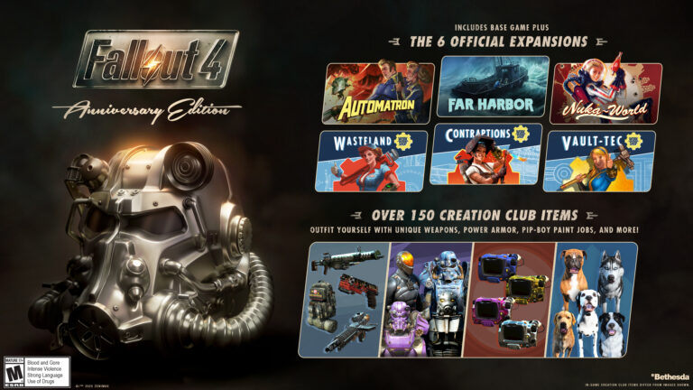 Fallout 4 Anniversary Edition Announced, Exits The Vault In November ...