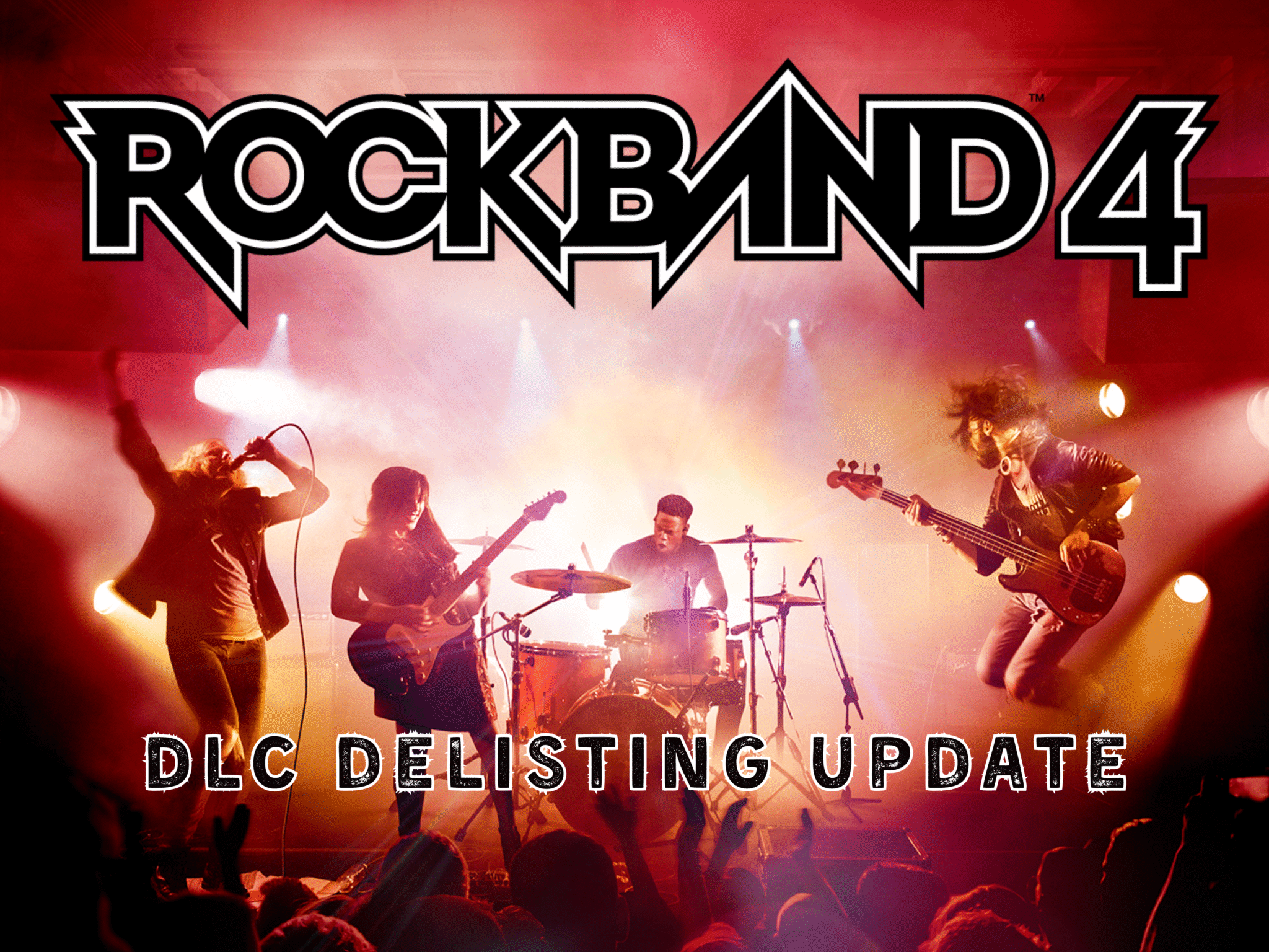 Rock Band 4 DLC Delisting: 20 - 26 January 2026 - Gamer Social Club