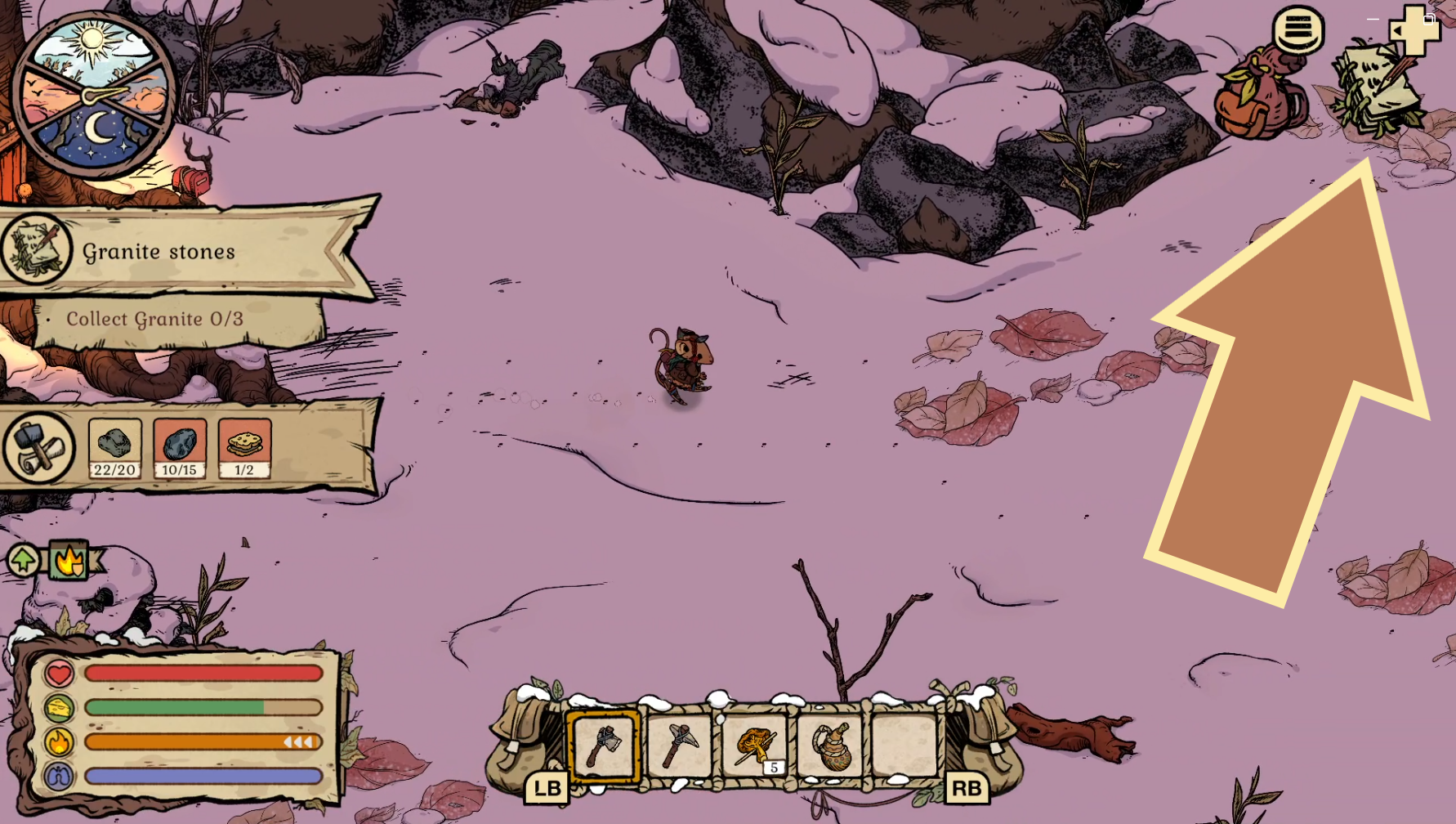 Winter Burrow - Moss Moves On Achievement Guide - Gamer Social Club
