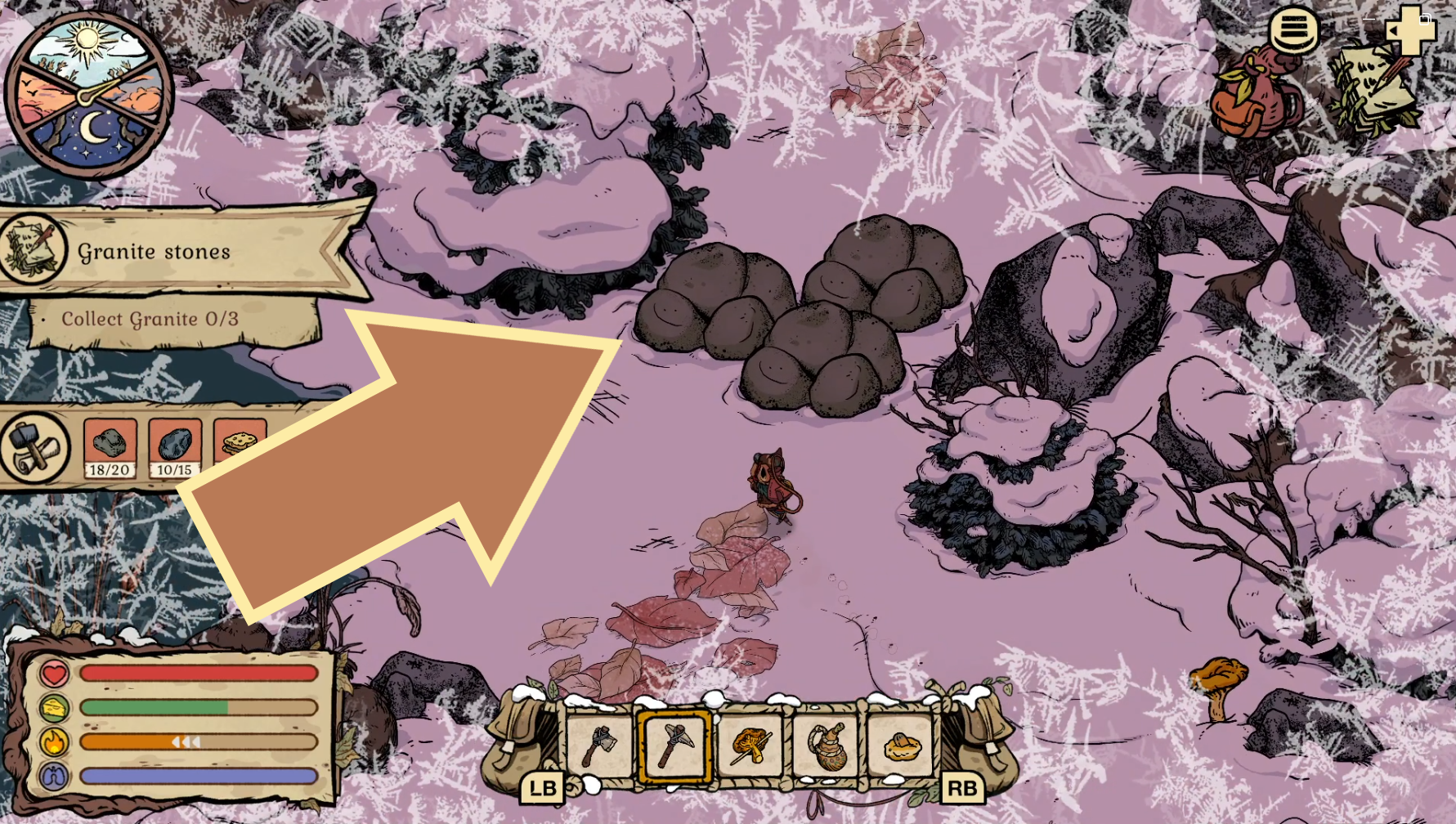Winter Burrow - Moss Moves On Achievement Guide - Gamer Social Club