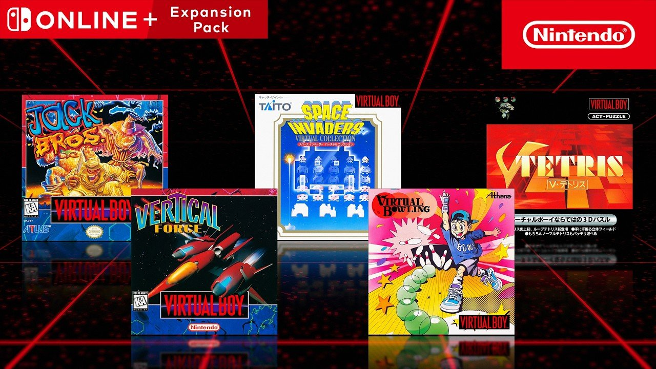 Nintendo Switch Online Adds Five New Virtual Boy Titles - Gamer Social Club